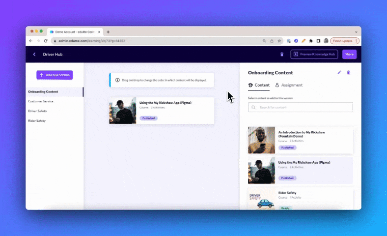 Knowledge hub setup guide