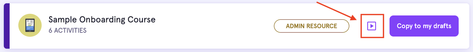 Creating Courses from Premade eduMe Resources (BETA)