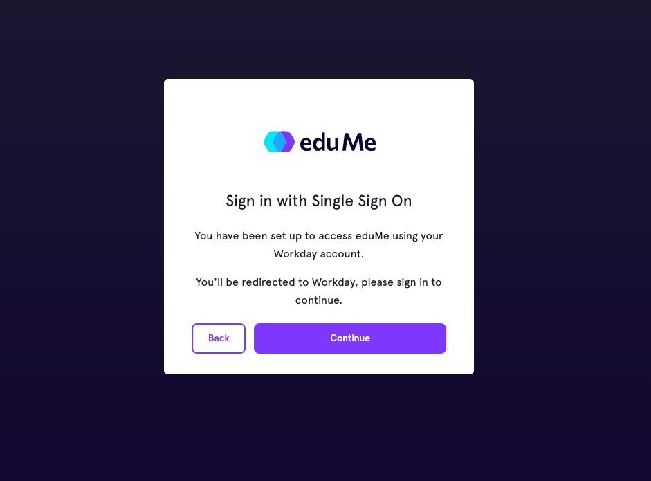 Setting up OAuth sign in with Workday